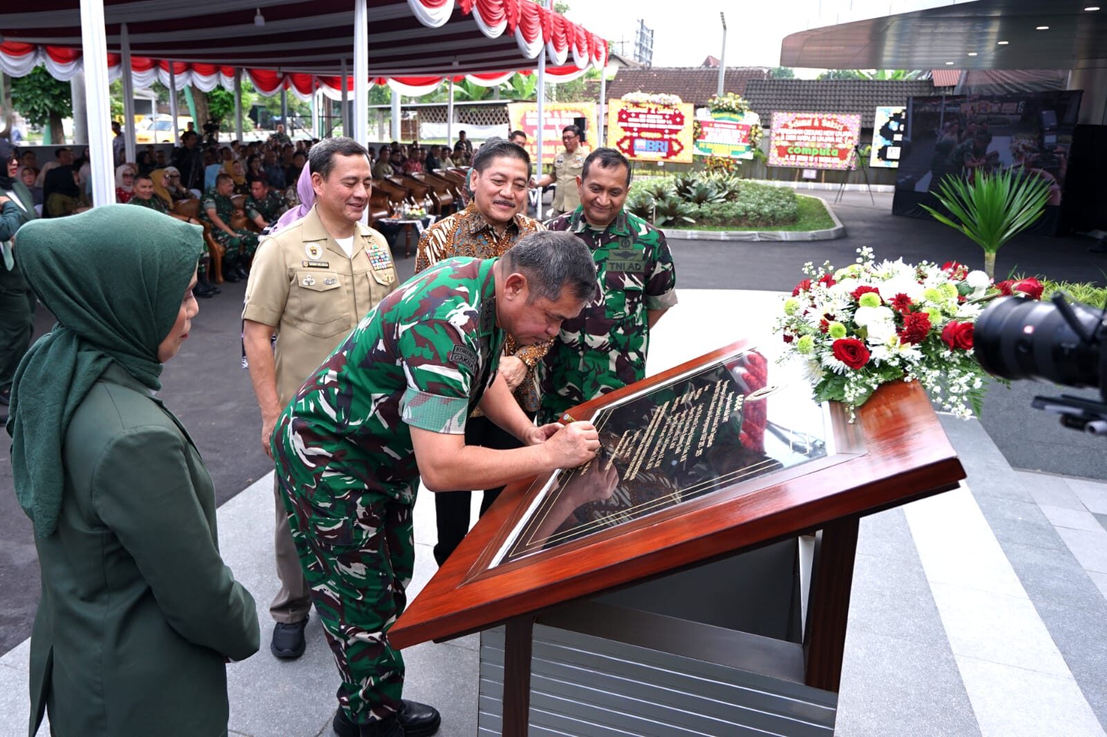 Bangun Unjaya, Kasad Resmikan Gedung New Unjaya Tahap 1